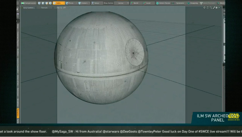 Star Wars Death Star Model