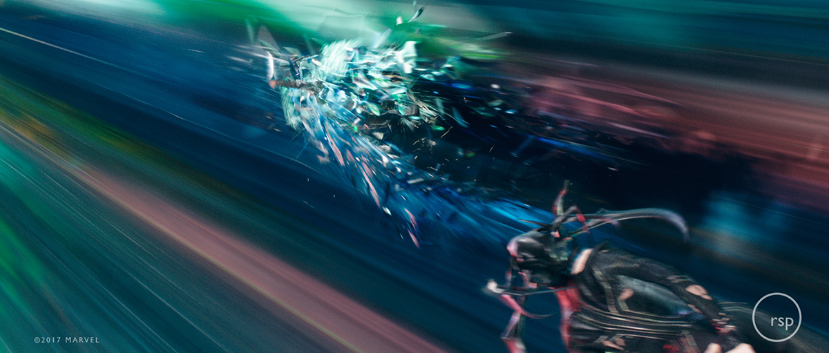 Behind the scenes of that super-cool Bifrost scene in ‘Thor: Ragnarok ...